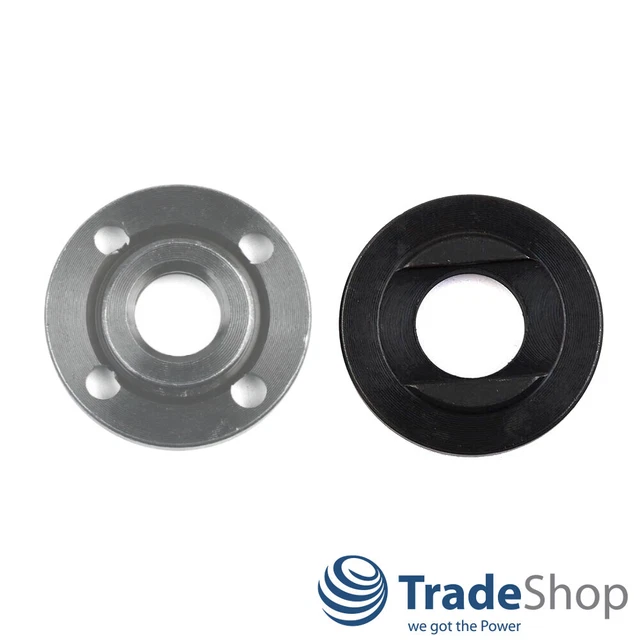 22,23MM AUFNAHMEFLANSCH + M14 Stirnlochschraube für Bosch Dewalt Winkelschleifer EUR 10,89 ...