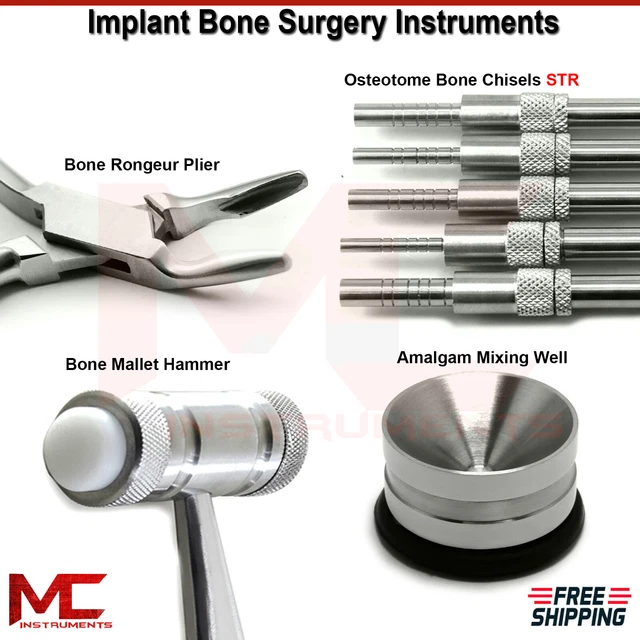 DENTAL IMPLANT INSTRUMENTS Bone Surgical Grafting Sinus Lift Oral Surgery $139.99 - PicClick CA
