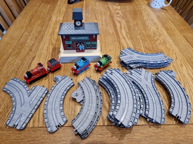 THOMAS TANK ENGINE Train Take Along Play Track Bundle Wellsworth Die ...