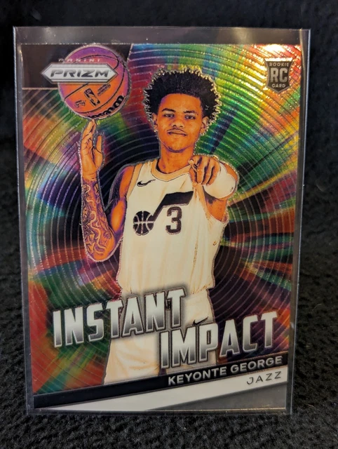 KEYONTE GEORGE RC 2023-24 Panini Prizm Impatto istantaneo Utah Jazz Baylor Bears EUR 1,45 ...