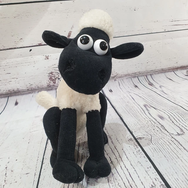VINTAGE WALLACE AND Gromit Shaun The Sheep Plush 1989 10" Shawn Sean £9 ...