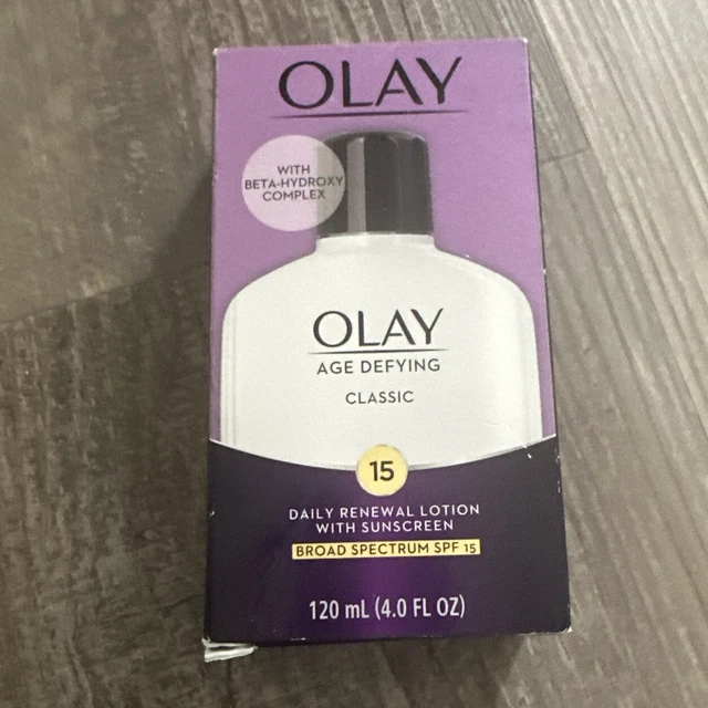LOCIÓN DE RENOVACIÓN diaria antiarrugas Olay Age Defying protector ...