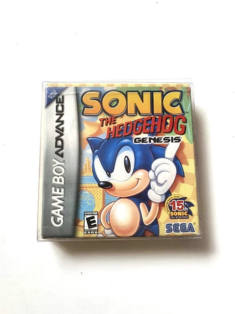 SONIC THE HEDGEHOG Genesis - GAMEBOY ADVANCE Complete Boxed Manuals ...