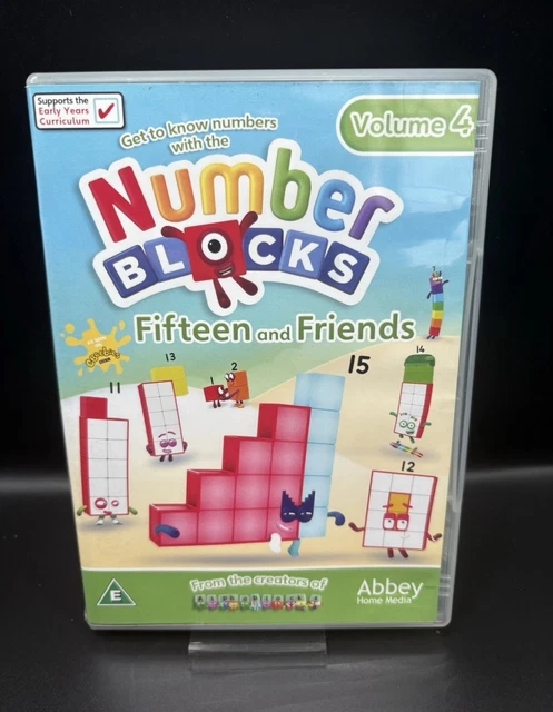 NUMBERBLOCKS FIFTEEN & Friends Vol 4 DVD - Number Blocks *RARE* Great ...