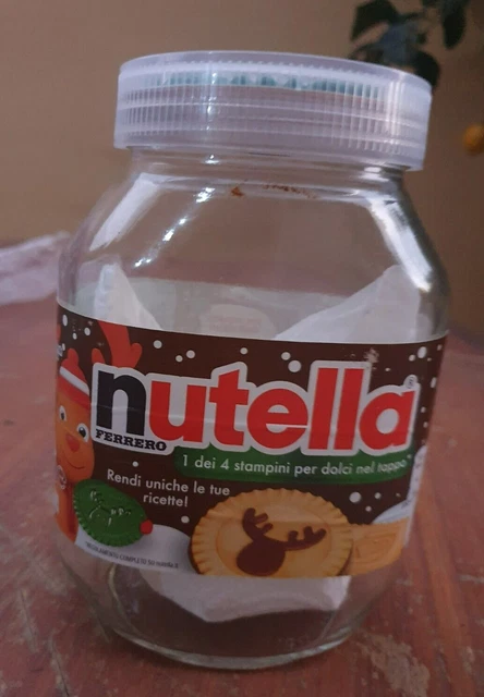 NUTELLA VASETTO 900 Gr.-Edizione Limitata Decora Dolci Con Stampino EUR ...