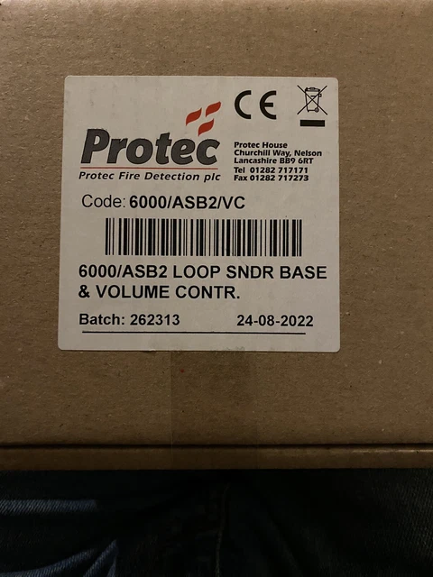 PROTEC 6000/ASB2/VC LOOP Sounder Base & Volume Control £29.80 - PicClick UK