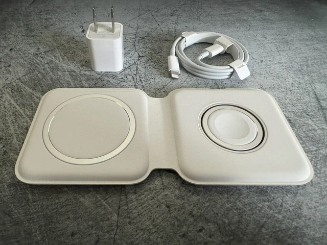 APPLE MAGSAFE DUO Charger White A2458 Genuine (Great Condition) $100.00 ...