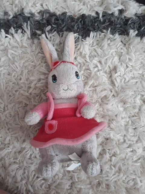 PETER RABBIT AND friends Bunny Soft Toy Lily bobtail small size £16.99 ...