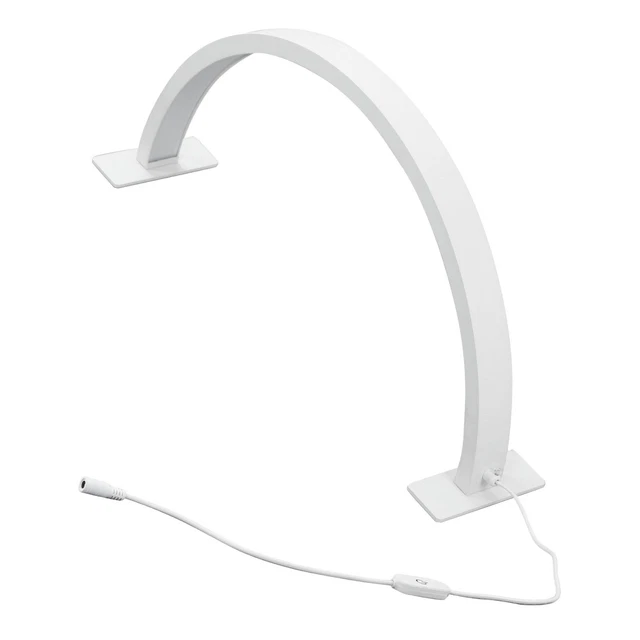 (UK PLUG) 22IN Half Moon Desktop LED Light 25W Eyelash Makeup Lamp £160 ...