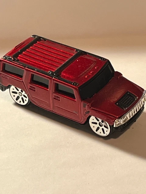 MAISTO - RED Lowered HUMMER H2 Humvee- 1/64 Concept Car $9.00 - PicClick CA