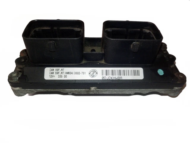 FIAT ENGINE CONTROL Unit ECU IAW 59F.M7 IMMO OFF PLUG&PLAY £120.00 ...