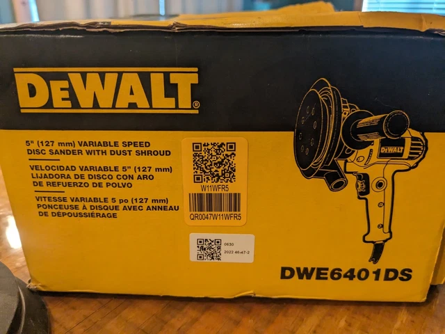 DEWALT ORBITAL SANDER 5-inch DWE6401DS $50.20 - PicClick CA
