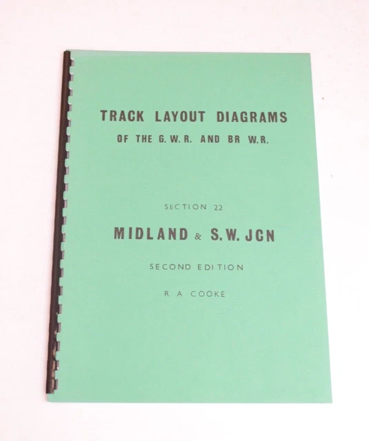 RAILWAY TRACK LAYOUT Diagrams of the GWR BR (W) Section 22 Midland & S ...