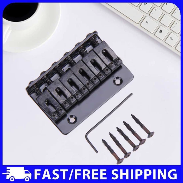 HARDTAIL BRIDGE TOP Load 65mm Electric Guitar Bridge with 5 Screws ...