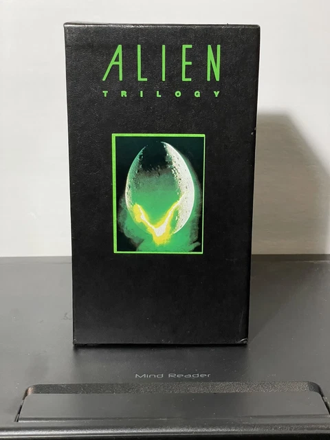 ALIEN TRILOGY VHS Box Set: Alien, Aliens, Alien 3 - Collectible ...