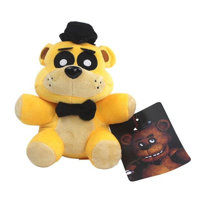 FNAF SANSHEE FIVE Nights at Freddy's Kids Plush Doll GOLDEN BEAR Soft ...