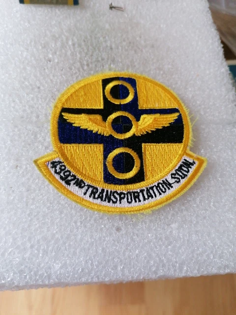 PATCH ARMEE US USAF 4392nd TRANSPORTATION SQUADRON ORIGINAL EUR 6,00 ...