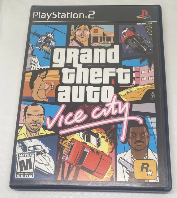 GRAND THEFT AUTO : Vice City | GTA | Sony PlayStation 2 | PS2 | 2002 ...