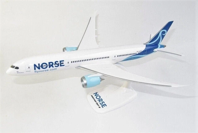 NORSE ATLANTIC BOEING 787-9 LN-LNO PPC Holland Push Fit Model 1:200 ...
