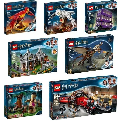 LEGO® HARRY POTTER | Hogwarts Express, capanna Hagrids, Fawkes, Edvige ...