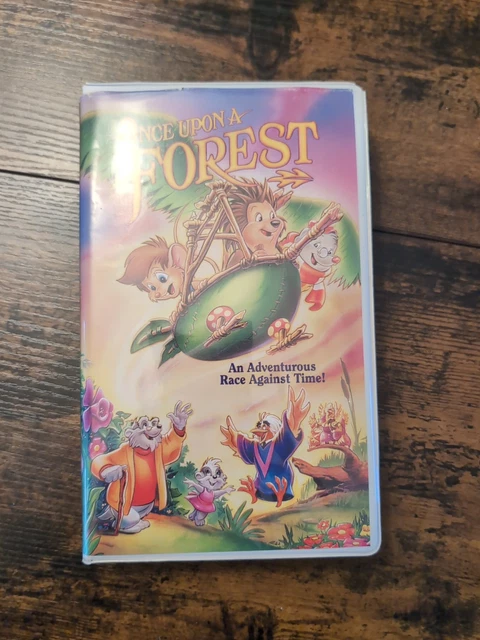 ONCE UPON A Forest (VHS, 1993) Clamshell Case Animated Cartoon Fox ...