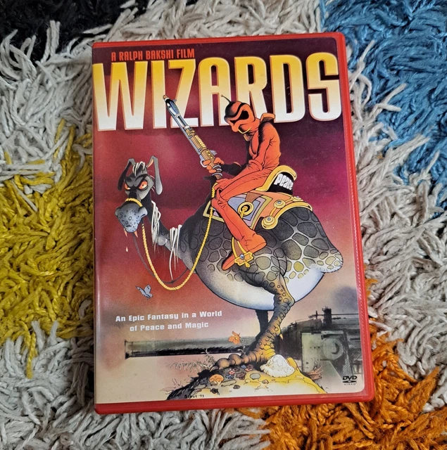 WIZARDS 1977 FANTASY DVD Ralph Bakshi, Classic Animation, Mark Hamill ...