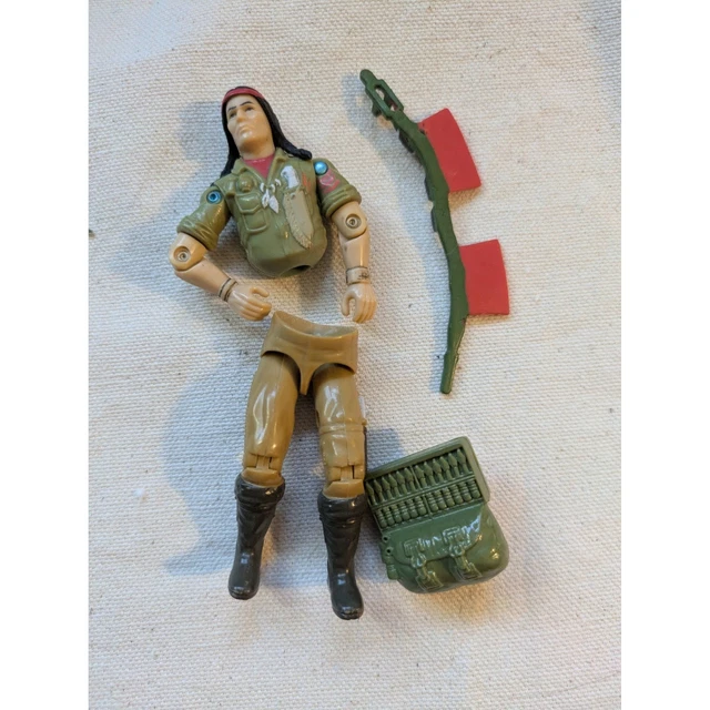 1984 SPIRT GI Joe Arah Figura de Acción Mochila Hasbro EUR 25,13 ...