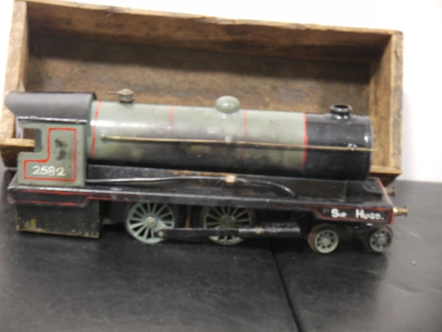 BOWMAN 234 O GAUGE LIVE STEAM LOCOMOTIVE LOCO ENGINE TRAIN working ...