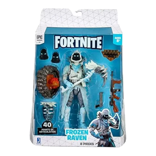 FORTNITE LEGENDARY SERIES Frozen Raven 6" Collectible Action Figure ...