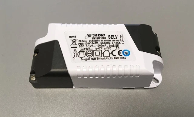 YAYAO YM12W1000 ERSATZTRAFO LED Driver Trafo Konverter Supply Transformator EUR 24,00 - PicClick DE