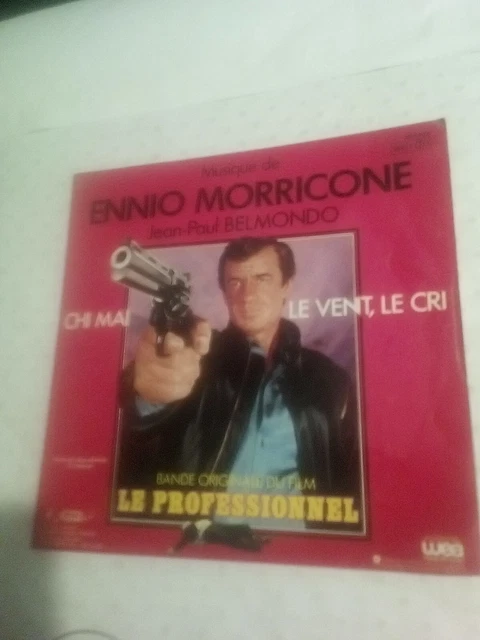 DISQUE VINYLE 45 tours Bande Originale Du Film Le Professionnel Musique ...