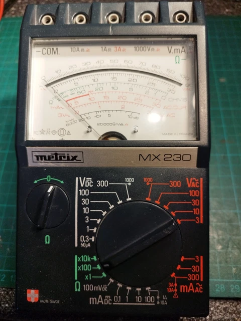 MULTIMETRE ANALOGIQUE METRIX Mx 230 EUR 100,00 - PicClick FR
