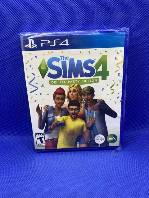 SIMS 4: DELUXE Party Edition (Sony PlayStation 4, 2017) PS4 Brand NEW ...