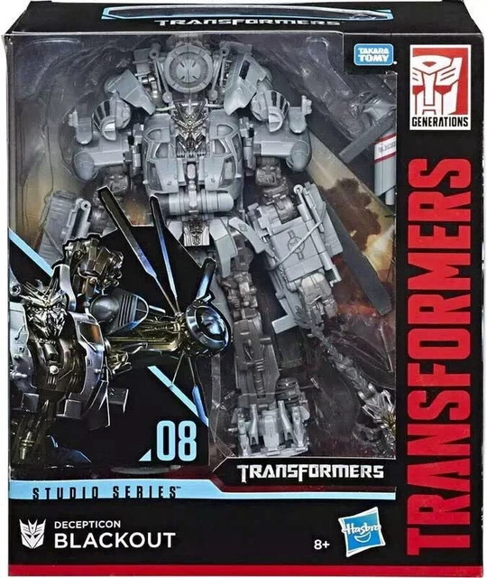 HASBRO TRANSFORMERS BLACKOUT Studio Series SS-08 Decepticon Modellino ...