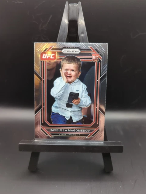2023 PANINI PRIZM UFC Hasbulla Magomedov RC card #200 Rookie Base $10. ...