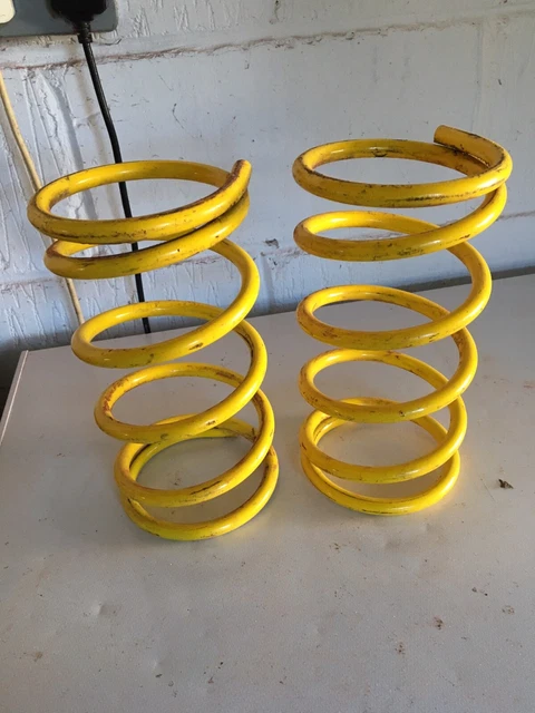FORD ESCORT MK1 &mk2 front coil springs, lowered, good used condition £ ...