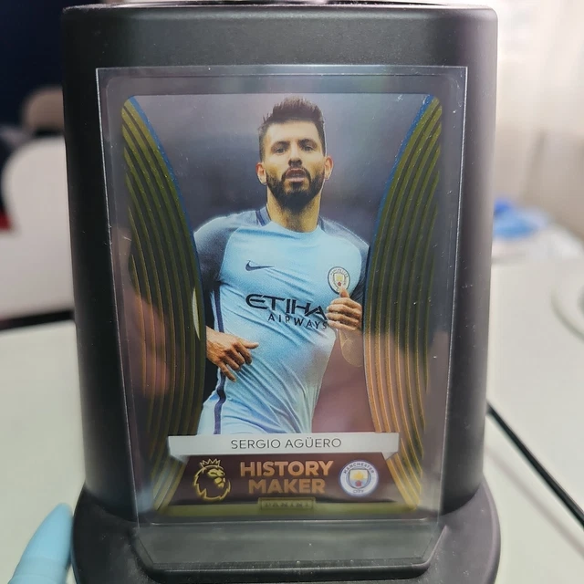 PANINI ADRENALYN XL 2025 History Maker, Sergio Aguero Manchester City ...