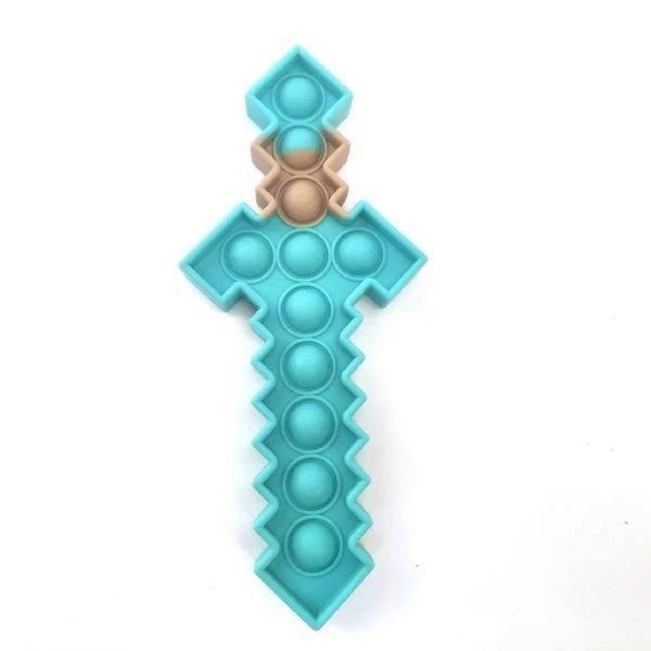 MINECRAFT MINECRAFT MINECRAFT style push pop sword EUR 37,61 - PicClick FR