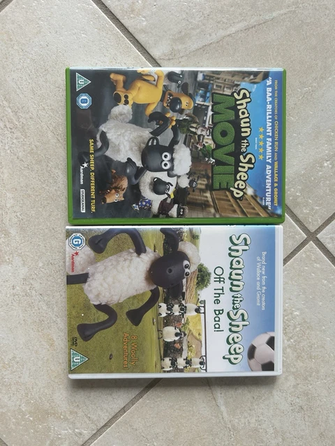 SHAUN THE SHEEP The Movie And Shaun The Sheep Off The Baa! DVDs. £4.88 ...