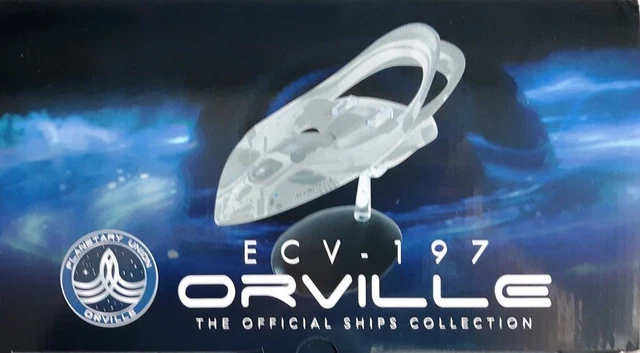THE ORVILLE USS Orville (ECV-197) XL Ship (26 cm) EAGLEMOSS rivista ...