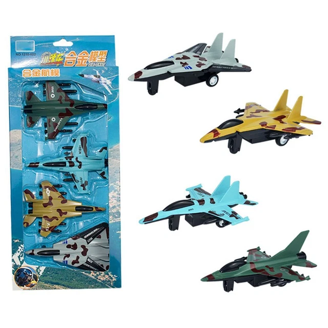 CLASSIC TRAFFIC FIGHTER Plane Toys Pull Back Plane Airplane Toy Toy ...