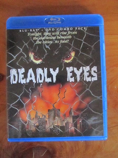 DVD BLU-RAY Deadly Eyes 2 Disc Combo Pack Like New **** Must See ...