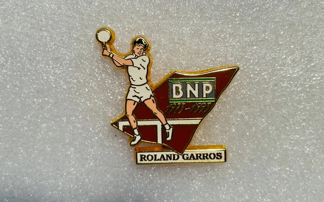 PIN'S ROLAND GARROS BNP 1973-1993 - Arthus BERTRAND EUR 3,00 - PicClick FR