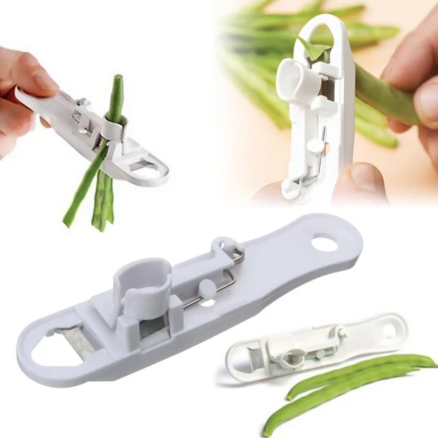 FRENCH PEELER BEAN Slicer Cutter Shredder Runner Green Remover Stringer ...