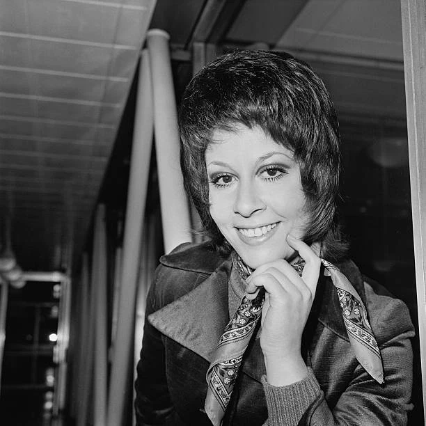 ENGLISH SINGER AND actress, Helen Shapiro, leaving London airport - Old ...