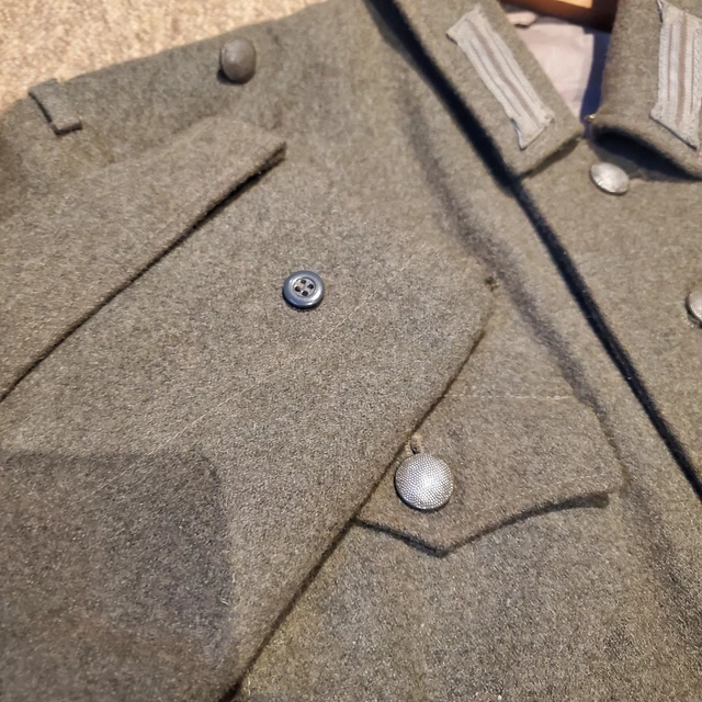 WW2 GERMAN M42 Tunic Uniform . Incredible Reproduction And Insignia ...