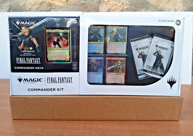 COSTCO EXCLUSIVE MAGIC The Gathering Final Fantasy Commander Kit Limit ...