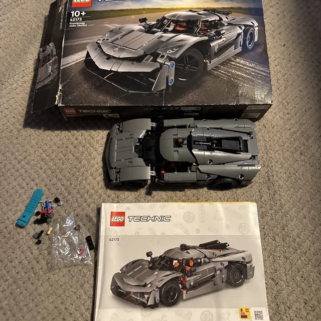 LEGO TECHNIC: KOENIGSEGG Jesko Absolut Grey Hypercar (42173) £31.90 ...