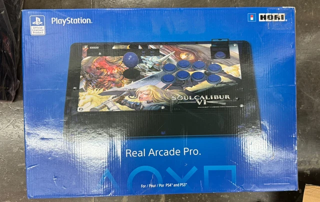 HORI REAL ARCADE Pro N Soul Calibur 6 HRAP Fight Stick PS5 PS4 PS3 PC EUR 188,39 - PicClick FR