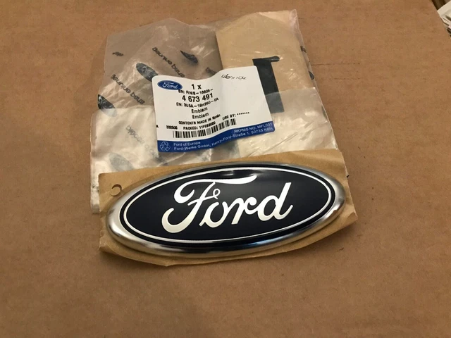 FORD SIERRA GENUINE Ford New Old Stock Rear Badge Still Sealed In ...